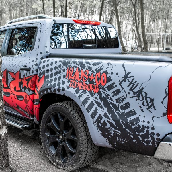Graffiti Autobemalung für Mercedes Benz